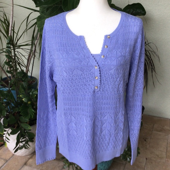 Sundance | Sweaters | Sundance Henley Sweater And Matching Camisole Nwt ...